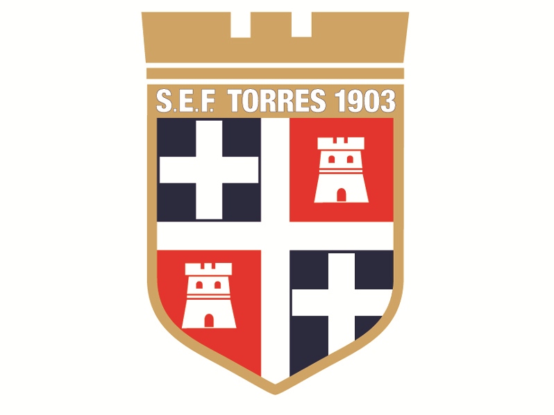 Oro sotto lo stemma della città Ecco il nuovo logo della Torres